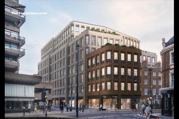 Make’s plans to remodel postmodern office next to Barbican set for ...